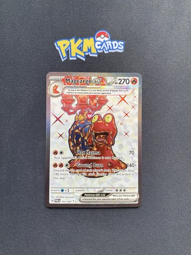 Pokémon TCG Magcargo ex Scarlet & Violet-Twilight Masquerade 191/167 ...