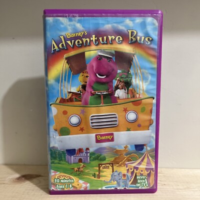 Barney - Barneys Adventure Bus (VHS, 1997) 45986020208| eBay