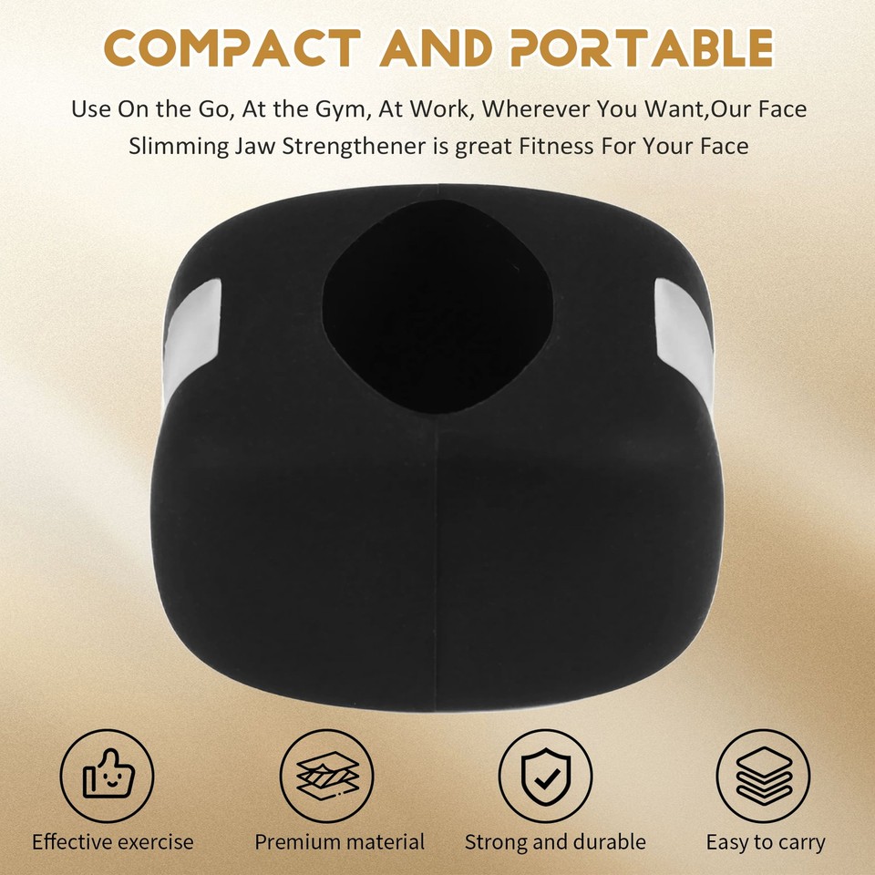 Fitness Face Masseter Men Go Mouth Jawline Jaw Muscle Exerciser ...
