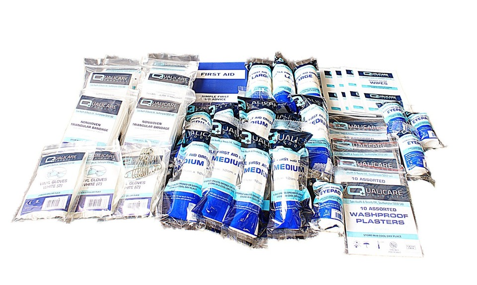 HSE First Aid Kit REFILL Packs - 10 20 & 50 Person | eBay UK