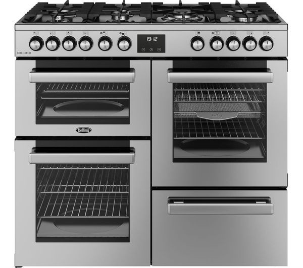 TieDex TieDex UK BELLING Cookcentre 100DF Dual Fuel Range Cooker ...