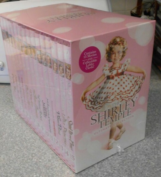 The Shirley Temple Ultimate Collection 15 DVD Boxed Set With Lobby ...