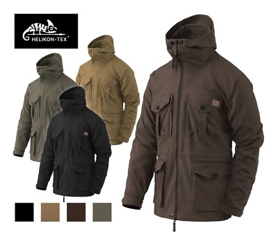 Helikon-Tex SAS SMOCK PARKA Jacket Coat Army Tactical Outdoor Bushcraft ...