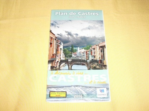 Plan de Castres Tarn/France 2016. | eBay