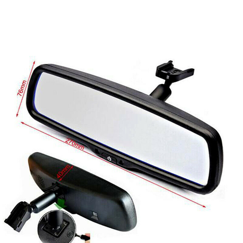 US 4.3" LCD Reversing Dimming Car Rear View Mirror Monitors w/Rear 12 ...
