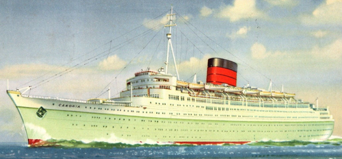 Vintage Postcard 1966 Cunard R M S Caronia Cruise Ship | eBay