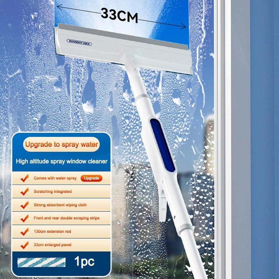 Multi-purpose Glass Water Spray Wiper with Spray Glass Wiper Cleaning ...