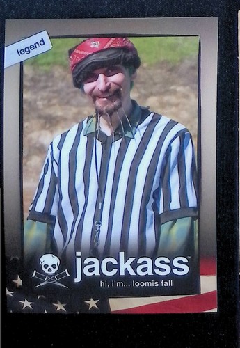 2022 Zerocool Jackass Base Legend LOOMIS FALL #29 Silver Chrome /250 ...