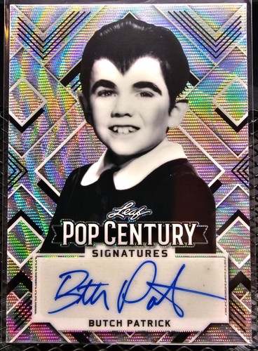 Butch Patrick 2022 Leaf POP Century Signatures /15 | eBay