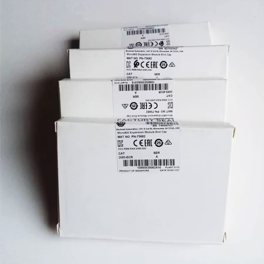 Newest AB 2085-ECR Micro800 Expansion Module End Cap 2085-ECR In Stock ...