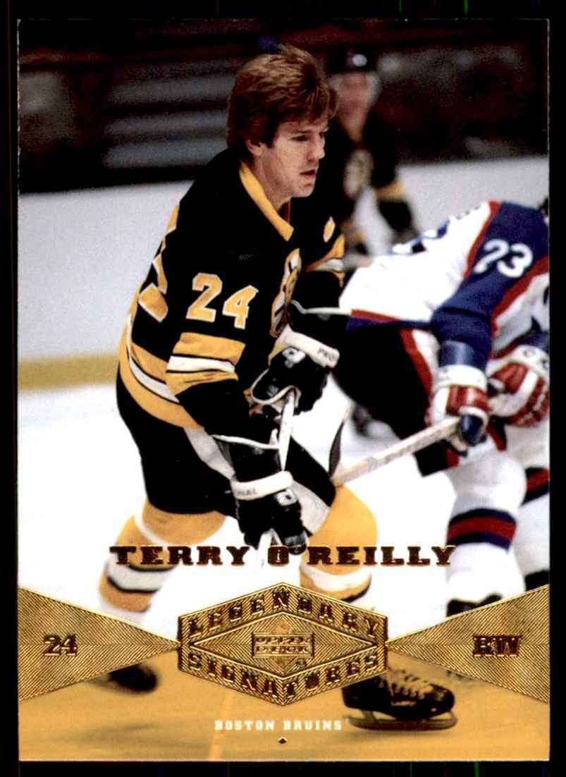 2004-05 UD Legendary Signatures Terry O'Reilly Boston Bruins #83 LP | eBay