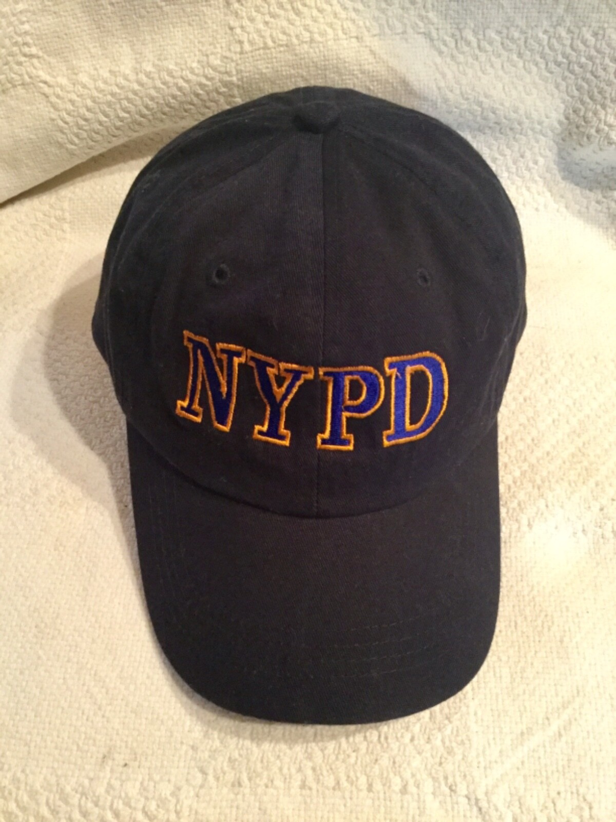Vintage NYPD New York Police Department Cap Blue Hat … - Gem