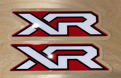 Honda XR Graphics Decals Stickers MX Gloss Laminated 21mil Thick Heavy ...