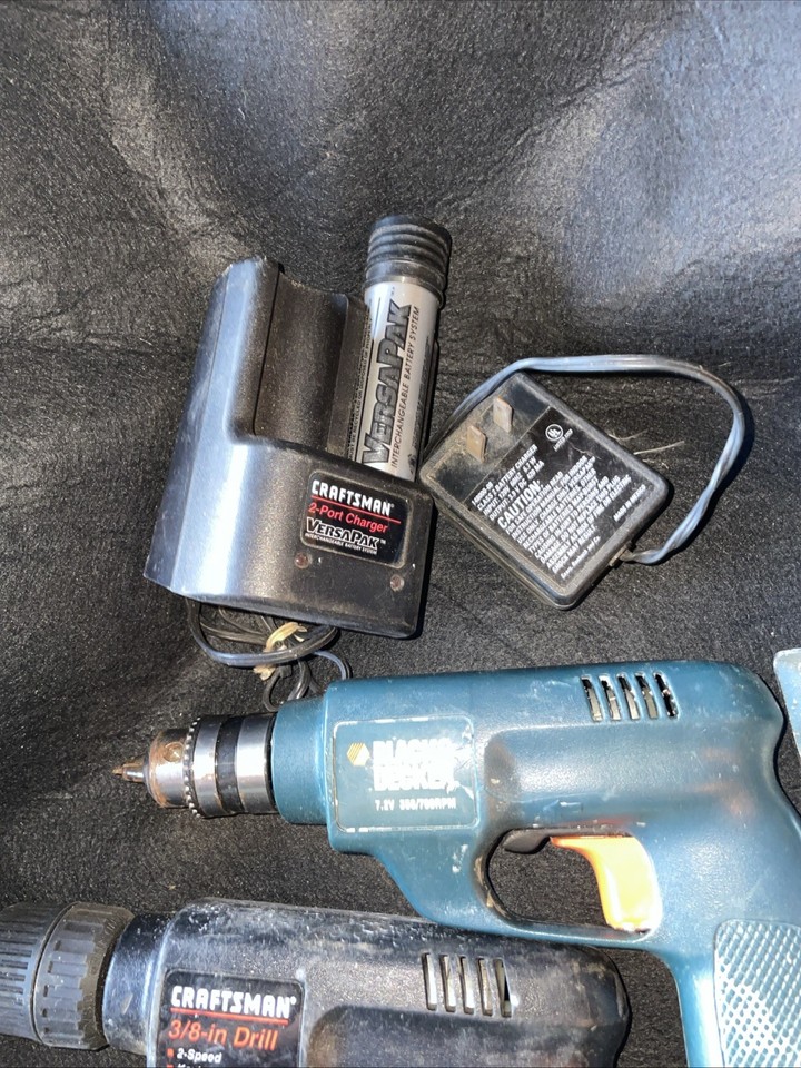 Black & Decker And Craftsman VersaPak 6 Piece Tool Lot | eBay