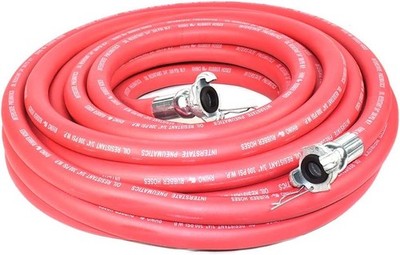 Interstate Pneumatics HJ19-100E Jack Hammer Red Rhino Rubber Air Hose ...