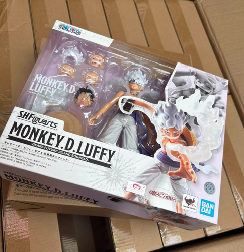 Stock Bandai S.H.Figuarts Monkey D. Luffy Gear 5 Future Island Egghead ...