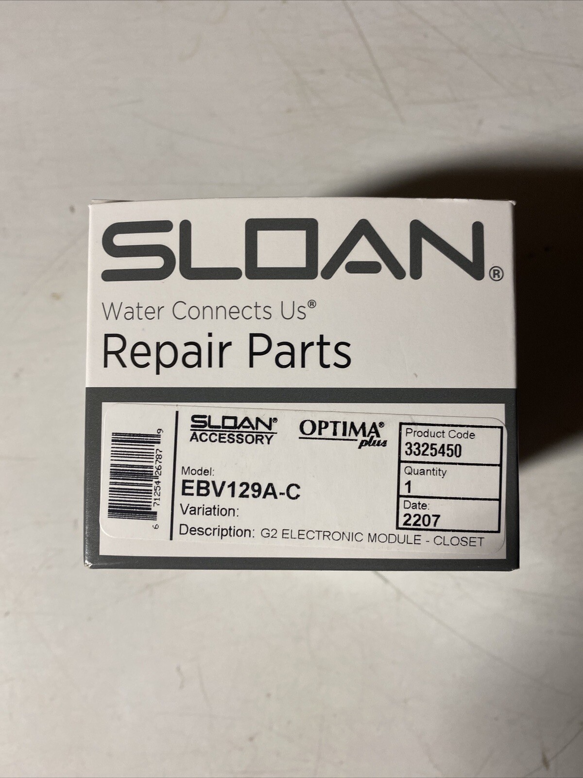 Sloan EBV-129A-C G2 Electronic Module, Water Closet | eBay