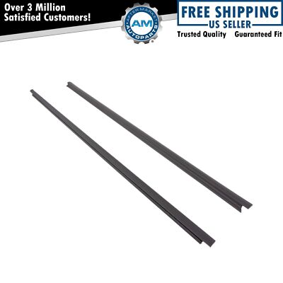 Front Outer Window Belt Molding Weatherstrip Seal Pair for Ram Pickup ...