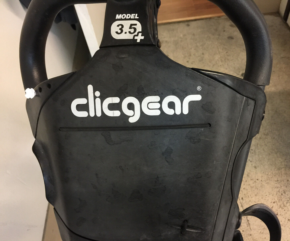 Clicgear Model 3.5+ Plus Push Pull 3-Wheel Foldable Golf Cart (Pls Read ...