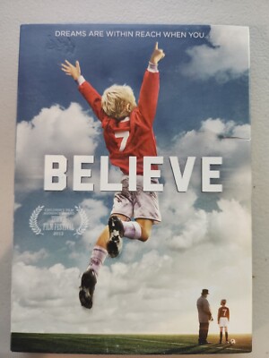 Believe DVD Movie 2014 Soccer Movie True Story Sealed 783027013498 | eBay
