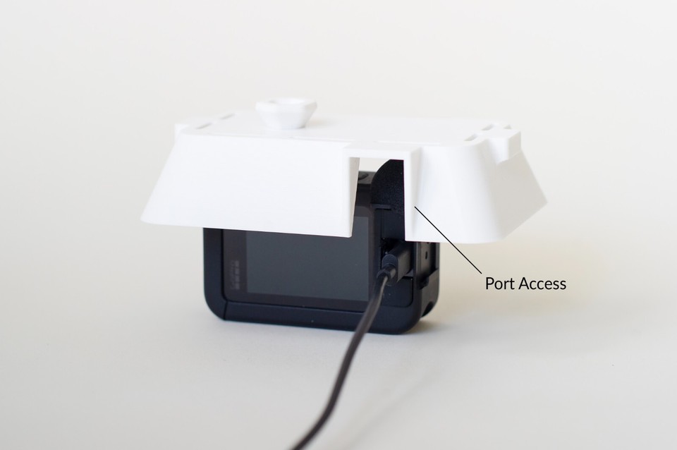 GoPro Media Mod Sun Shade Hat Cover V2 - Port Access, Cooling ...