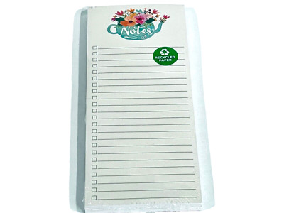 CLEMENTINE PAPER INC. MAGNETIC LINED NOTEPAD FLORAL TEAPOT | eBay