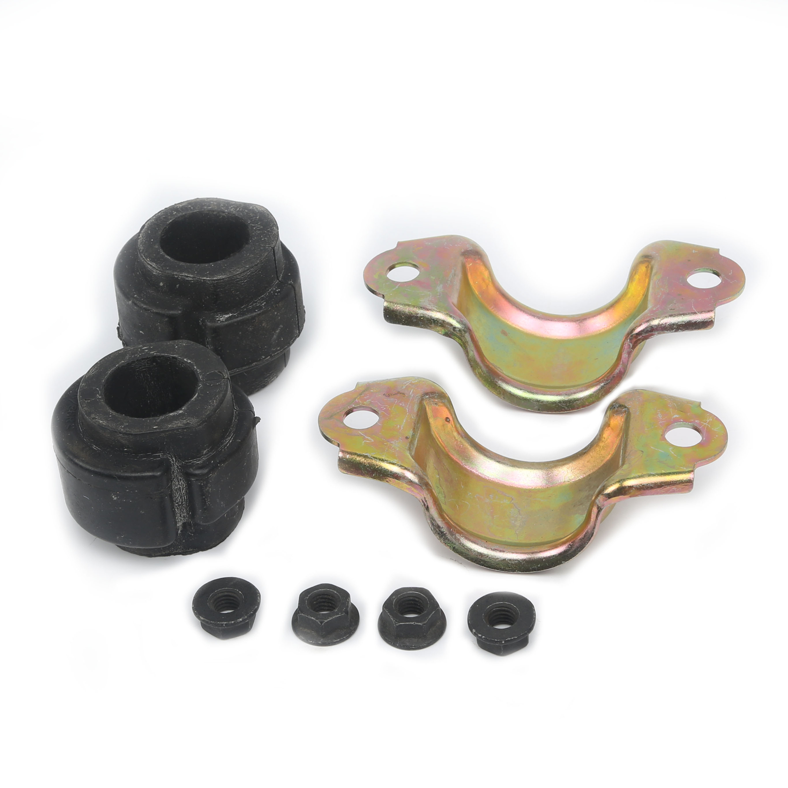 Front Sway Bar Bracket Clamp & Bushing 4D0411336G For Audi A4 A5 A6 VW ...