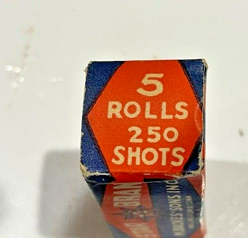 589 - Vintage 1960's Star Brand / M. Backes Sons Repeating Caps Box ...