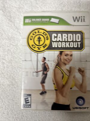 Gold's Gym Cardio Workout (Nintendo Wii, 2009) Complete And Tested ...