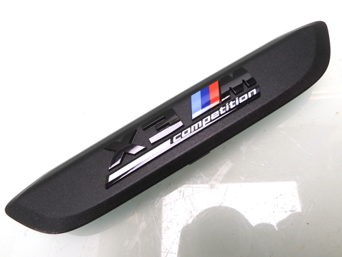 1x BMW X3 M Competition / BADGE EMBLEM SCHRIFTZUG ZEICHEN LOGO ...