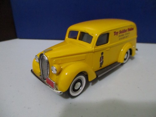 Durham Models, 1939 Ford Panel Van, yellow, Toy Soldier Station theme ...