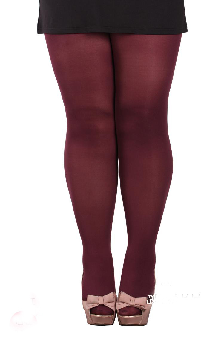 PLUS SIZE Quality Stockings Black & Colour Pantyhose for Tall & Plump ...