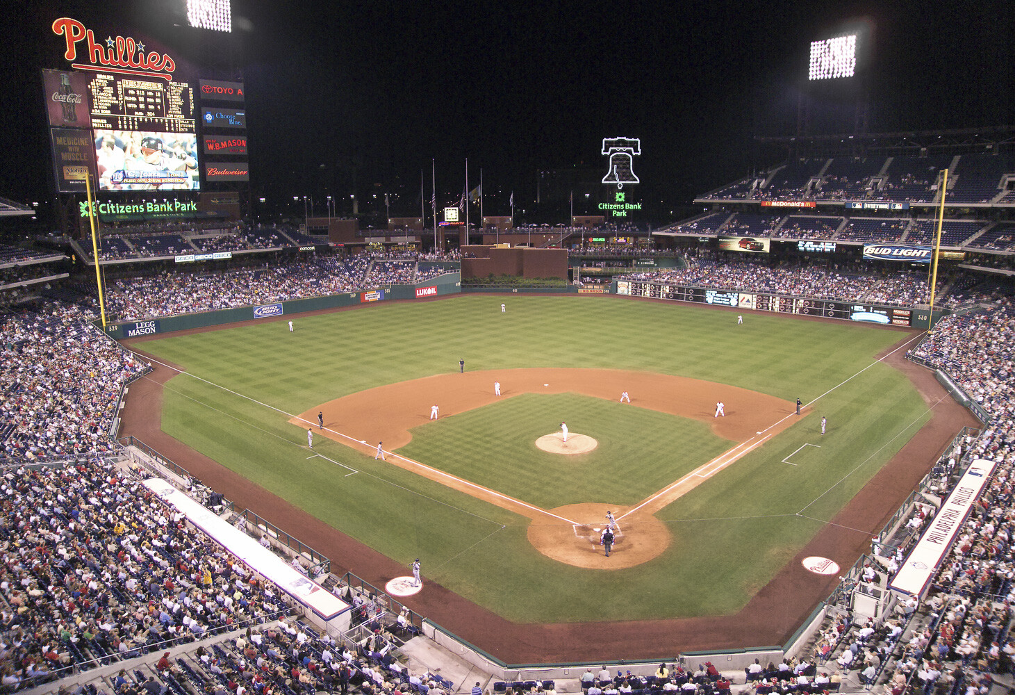 Philadelphia Phillies Citizens Bank Park Stadium MLB Baseball Photo ...