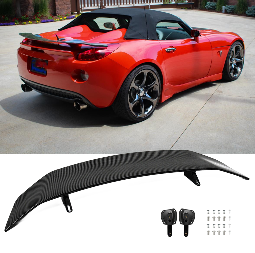 For Pontiac Solstice 46" Carbon Fiber GT-Style Rear Trunk Spoiler Wing ...