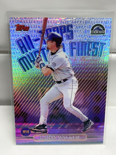 1999 Topps Larry Walker All Topps Mystery Finest REFRACTOR | eBay