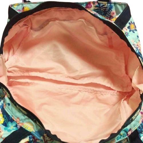 LeSportsac & Disney It's a Small World Molly Handbag & Pouch Blue With ...