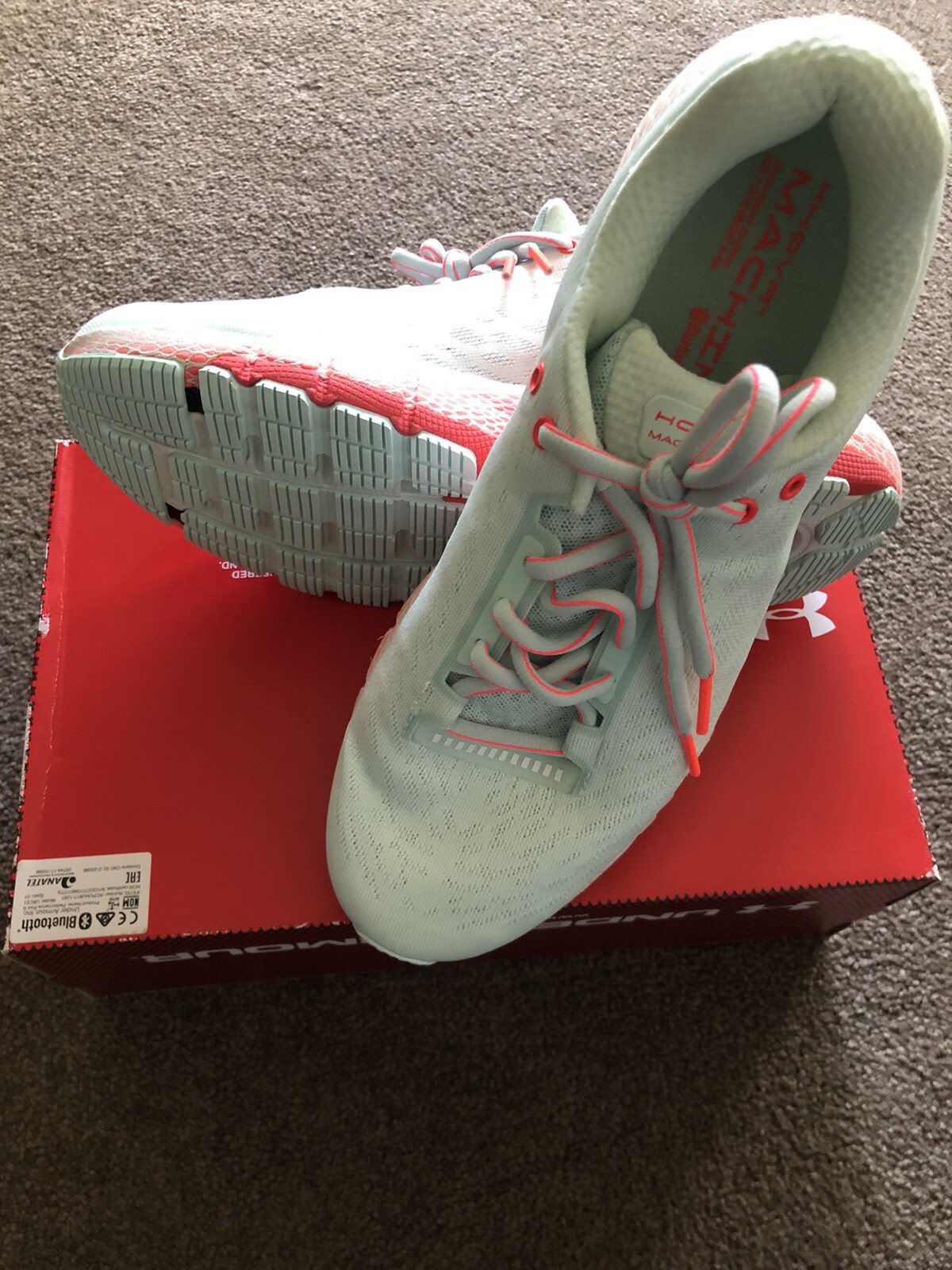 Under Armour W HOVR MACHINA Bluetooth Shoes Sneakers US11 RRP# $220 ...