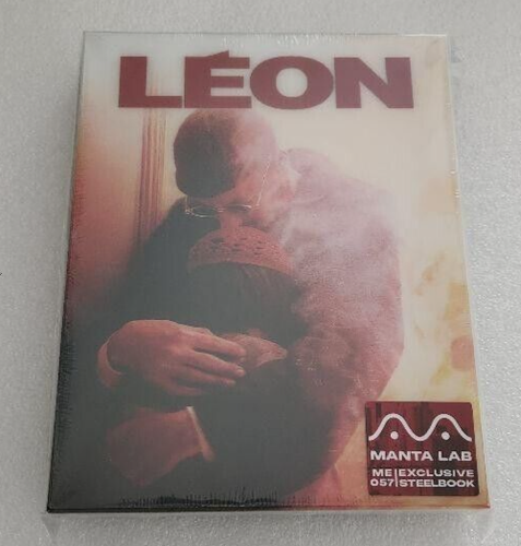 LEON LE PROFESSIONNEL Steelbook 4K ULTRA HD Blu-ray Luc Besson Jean ...