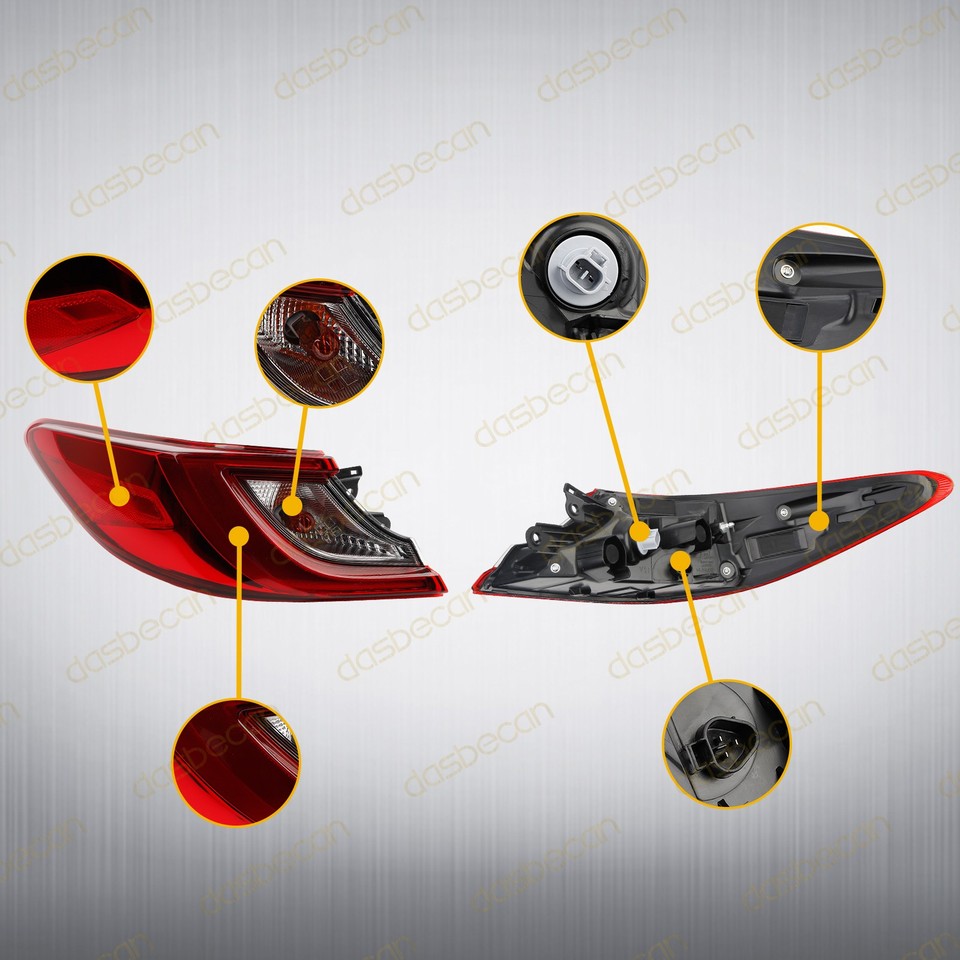 Left Outer Side Halogen Tail Light Lamp For Toyota Camry LE SE 2025 ...