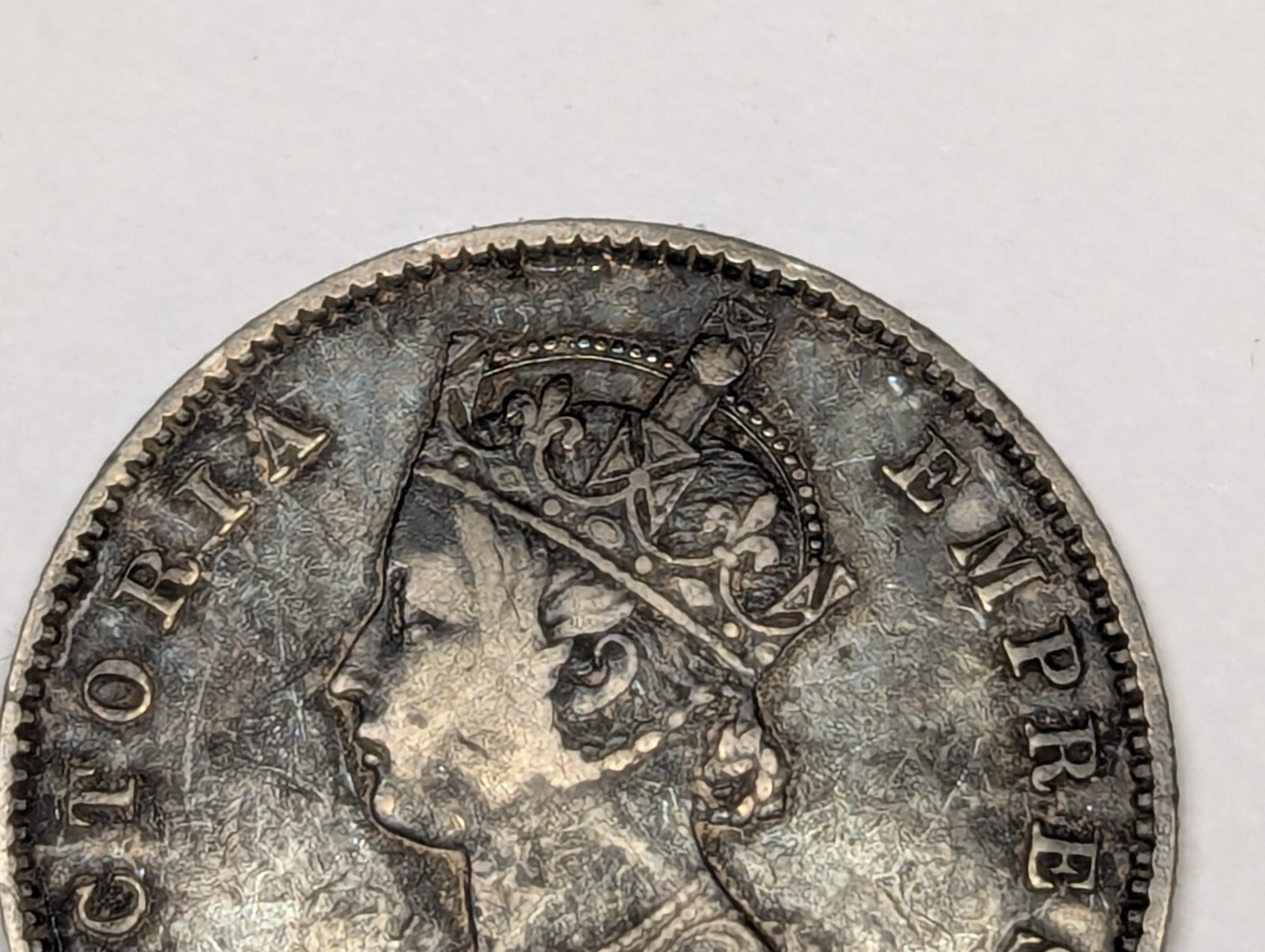 RARE COIN INDIA 1897 HALF RUPEE | eBay