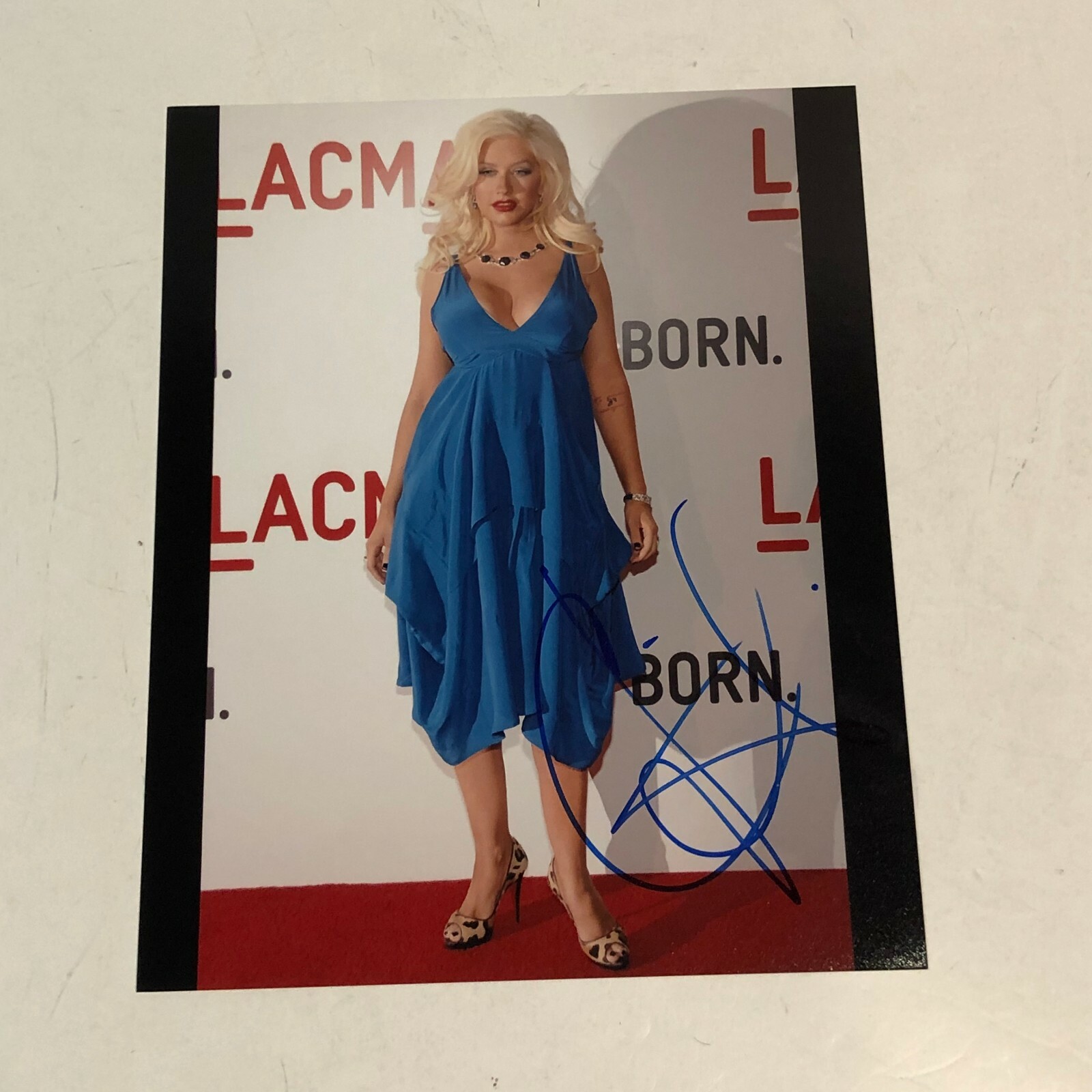 Christina Aguilera Hand Signed Autographed 8x10 Photo | eBay