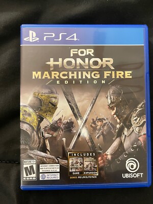 For Honor Marching Fire Edition (PlayStation 4, 2018) 887256037635| eBay