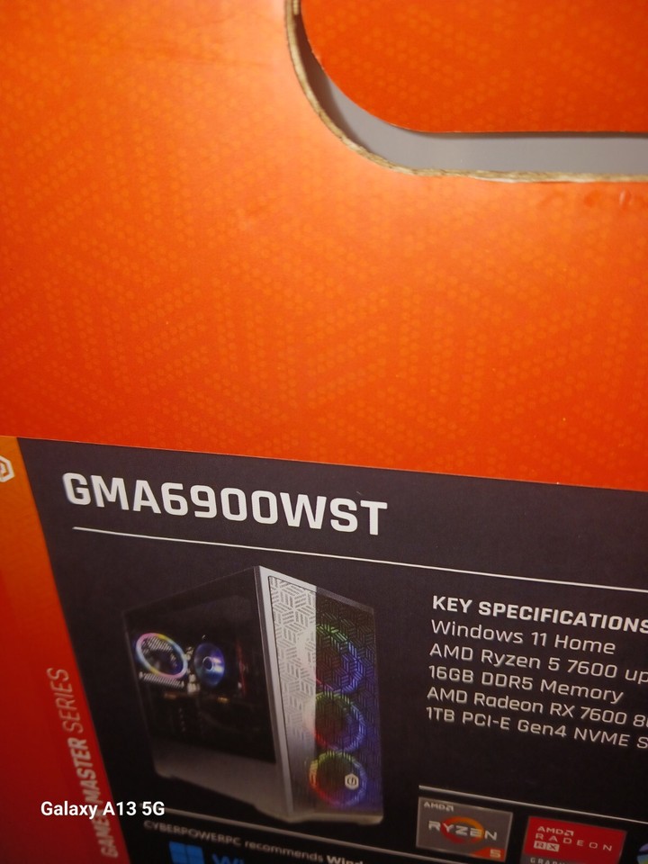 CyberPowerPC - Gamer Master Gaming Desktop - AMD Ryzen 5 7600 - 16GB ...