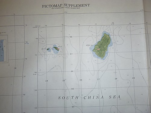 HOI AN - Rare 1966 MAP - 6640 I N - Citadel at Dien Ban - Hwy 1 ...