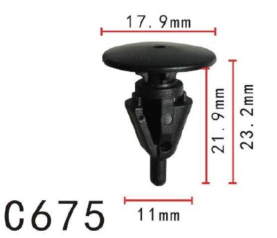 20pcs Fit Toyota 7586730110,7586750030 Wheel Flare & Body Side moulding ...