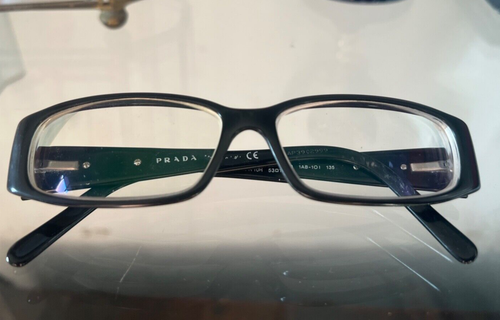 PRADA Glasses Vpr 10H 1ABX-1OI Prescription Eye Frames 135 Italy with ...