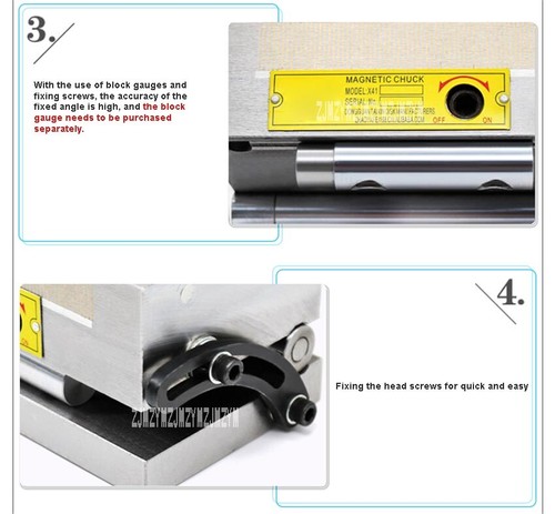 High-precision Strong Magnetic Force Surface Grinder Permanent Grinding ...