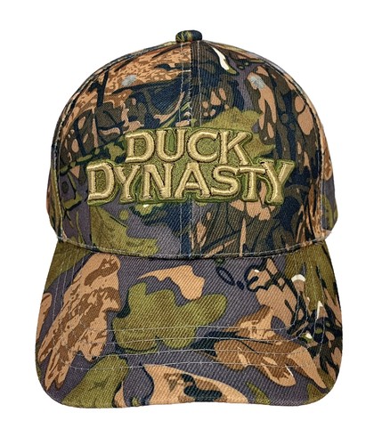 Duck Dynasty Ball Cap Adjustable Camouflage Hat Embroidered Duck Calls ...