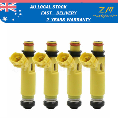 4Pcs 440CC Fuel Injectors 195500-4450 For Mazda Rx-8 2004-2008 4-Hole ...