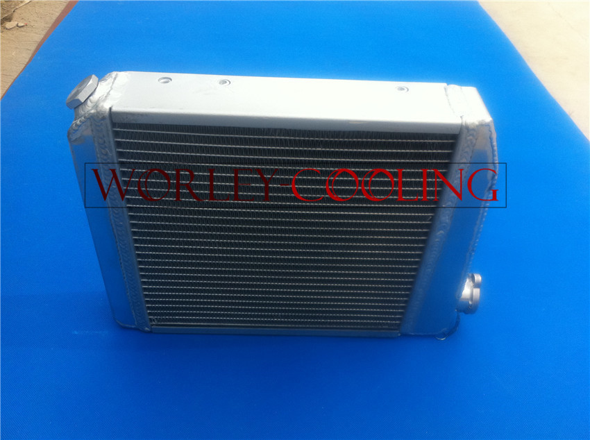 50mm ALUMINUM RADIATOR & 9" Fans for AUSTIN ROVER MINI 1275 GT 1959 ...